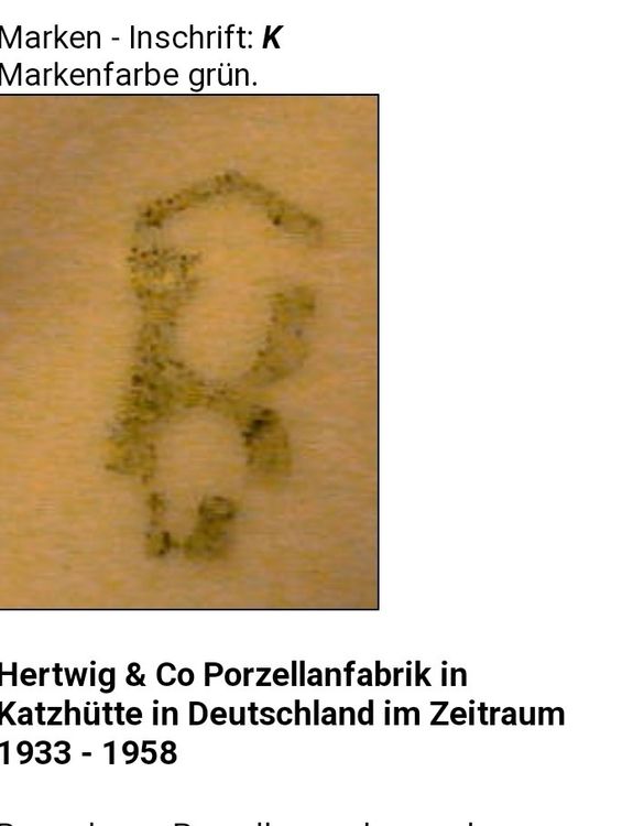 Hertwig & Co katzhütte Porzellan Reh Kitz Figur | Kaufen auf Ricardo