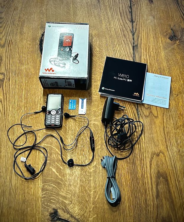 Sony Ericsson W810i, inkl. OVP. Ein MUSS für jeden Sony Fan | Kaufen ...