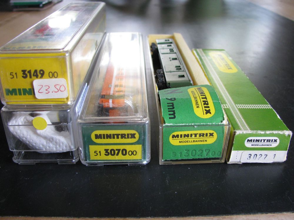 Spur N Minitrix SBB Pers. Wagen (Gebraucht) in Klosters-Dorf für CHF 40 – mit Lieferung auf ...