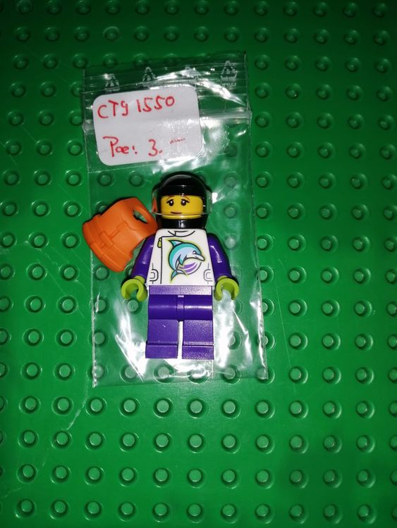 Mini figurine Lego ( Speedboat Raft Driver - Female ) (Neu (gemäss ...
