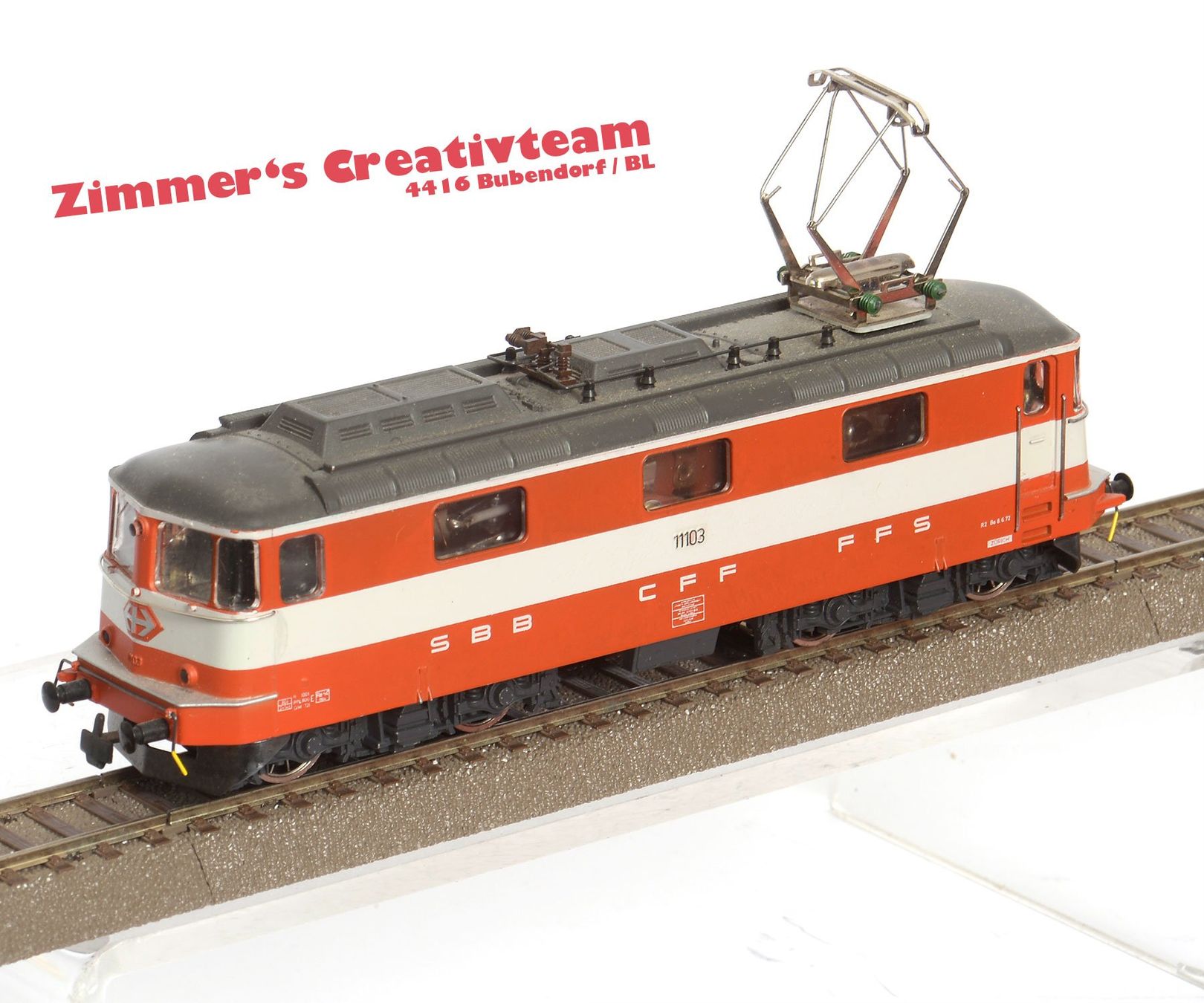HAG SBB Re 4/4 «Swiss Express», WS, H0, OVP (Gebraucht) in Bubendorf für CHF 99.95 – mit ...