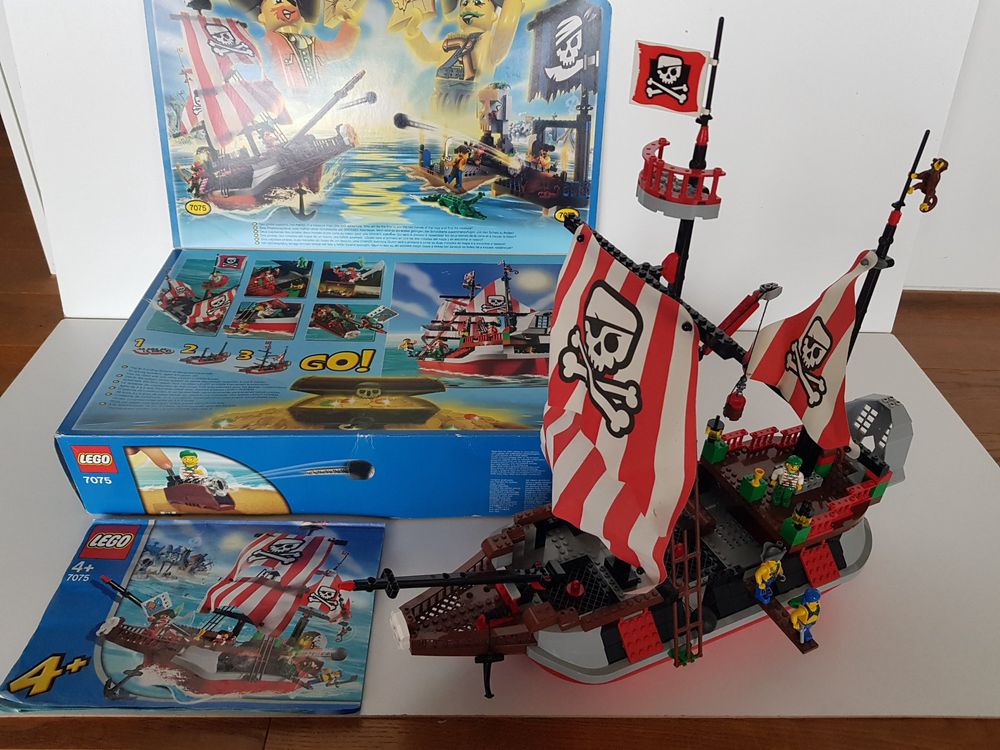 LEGO Captain Redbeard's Piratenschiff 7075 Set inkl. OVP | Kaufen auf ...