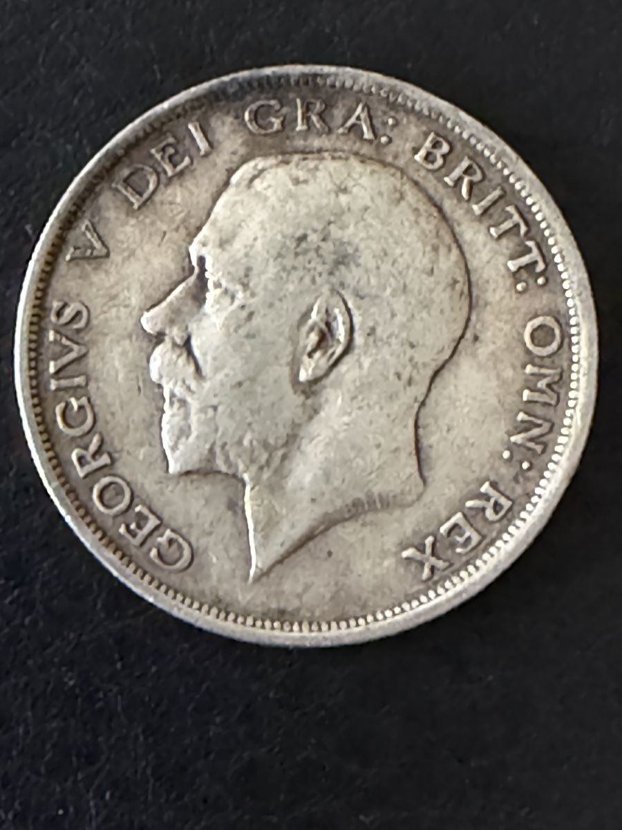 Silver .925 1/2 Crown Georges V 1917, UK, Londres (Gebraucht) in ...