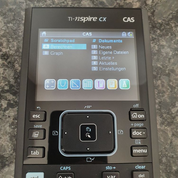 Texas Instruments TI-nspire CX CAS Taschenrechner | Kaufen auf Ricardo