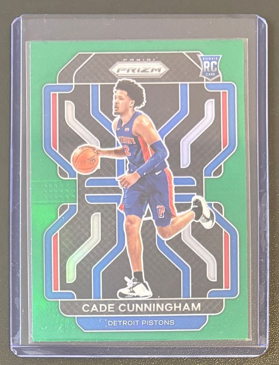 NBA Cade Cunningham 2021-22 Prizm Green Rookie Card | Kaufen auf Ricardo