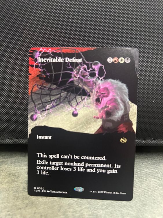 Magic Karte Inevitable Defeat Tarkir: Dragonstorm (Neu (gemäss ...