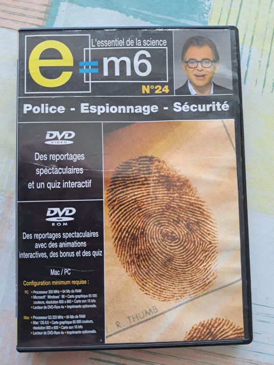 DVD E = M6 - Police - Espionnage - Sécurité ( Documentaire ) | Kaufen auf Ricardo