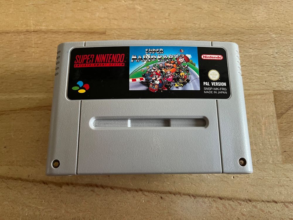 Super Mario Kart Super Nintendo SNES Modul (Gebraucht) in Thalwil für ...