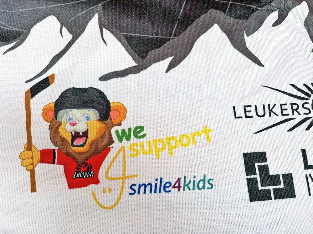 Smile4Kids Gameworn Trikot EHC Visp Topscorershirt F. Scheel (Gebraucht ...