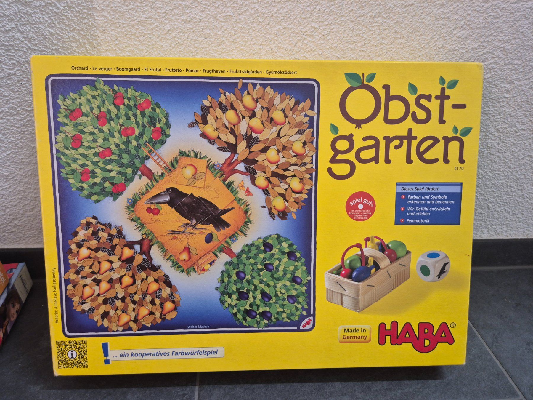 Obstgarten Spiel von HABA (Gebraucht) in Basel für CHF 15 – mit ...