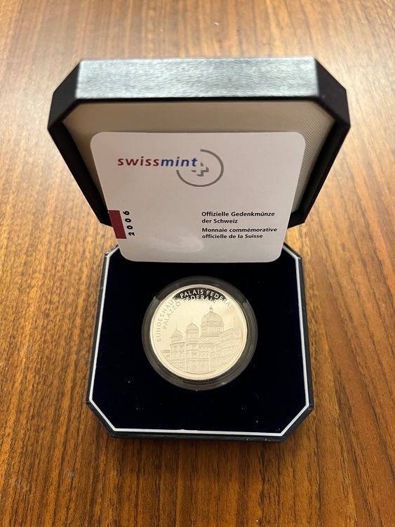 Schweizer Gedenkmünze Bundeshaus - Fr. 20 - 2006 - PP | Kaufen auf Ricardo