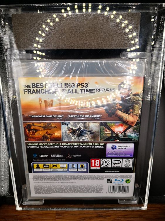 Call Of Duty Black Ops Grading RGS 85+ PS3 COD (Neu (gemäss Beschreibung)) in Zofingen für CHF ...