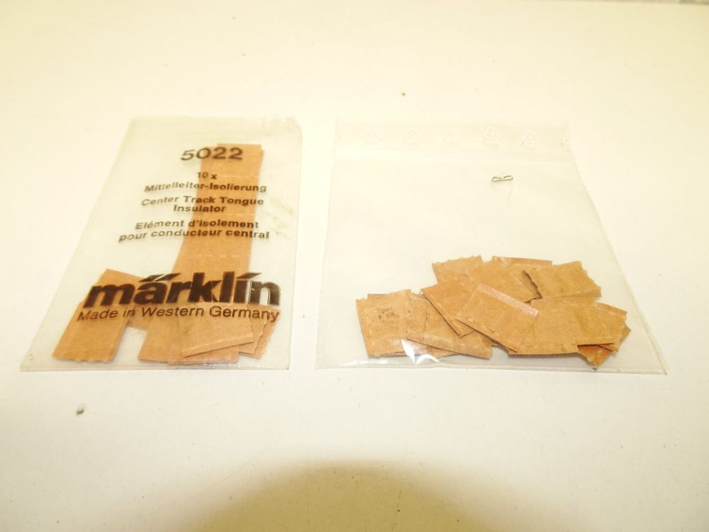 Märklin Mittelleiter Isolierungen M-Gleis HO 5022 (T21) | Kaufen auf ...