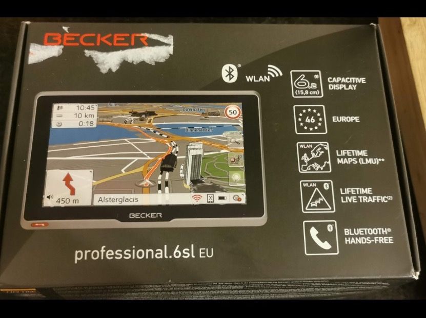 Becker professional 6sl navigationsgerät navi Navigation gps | Kaufen ...