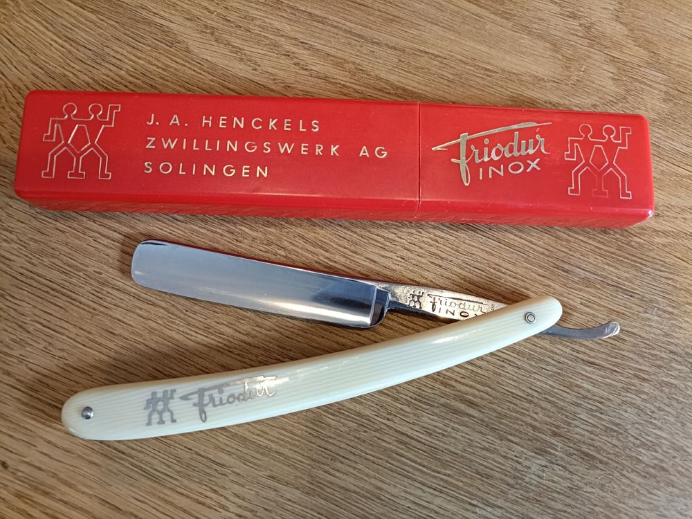 RASIERMESSER FRIODUR J.A.HENCKELS-SOLINGEN ZWILLINGSWERK (Gebraucht) in ...