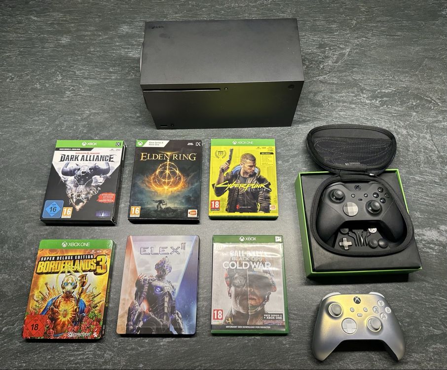 Xbox Series X + 2 Controller + 6 Games | Kaufen auf Ricardo