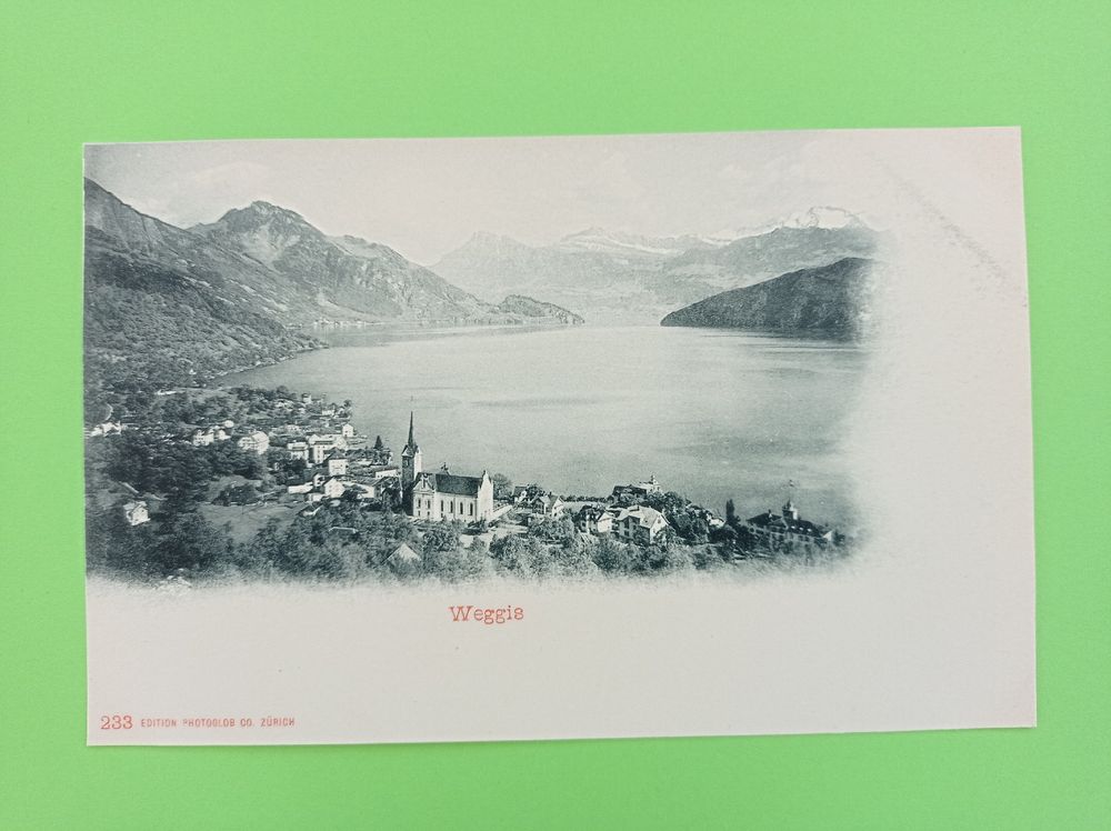 Postkarte antik Weggis (Gebraucht) in Aadorf für CHF 8 – mit Lieferung auf Ricardo kaufen