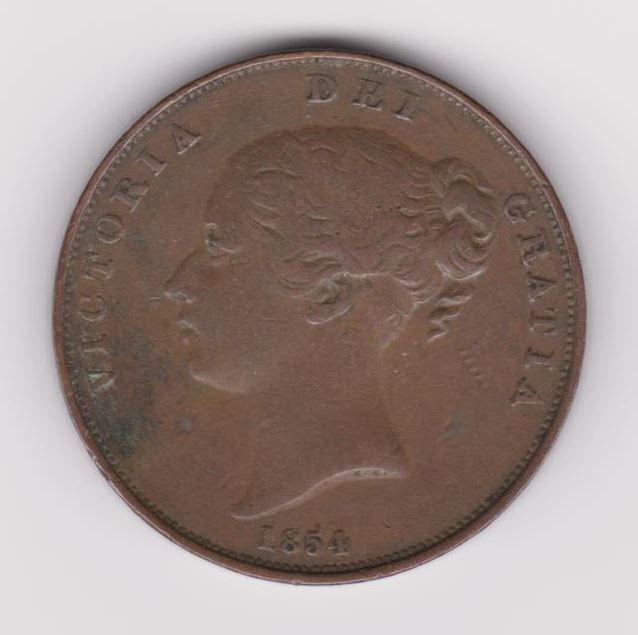 England 1 Penny 1854 Victoria Head (Gebraucht) in WilSG für CHF 15 – mit Lieferung auf Ricardo ...