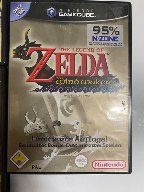NINTENDO Game Cube - The Legend of ZELDA - The wind walker (Gebraucht ...