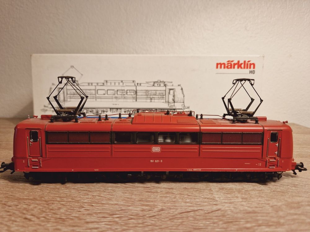 Märklin 3343 E-Lok BR 151 021-3 DB H0 | Kaufen auf Ricardo