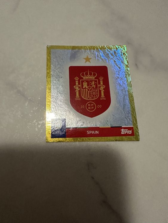 EURO 2024 STICKER ESP 1 GOLD | Kaufen auf Ricardo