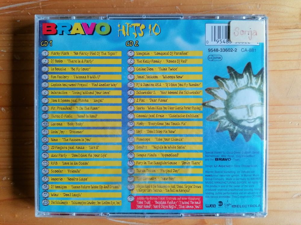 Bravo Hits 10 Doppel-CD | Kaufen auf Ricardo