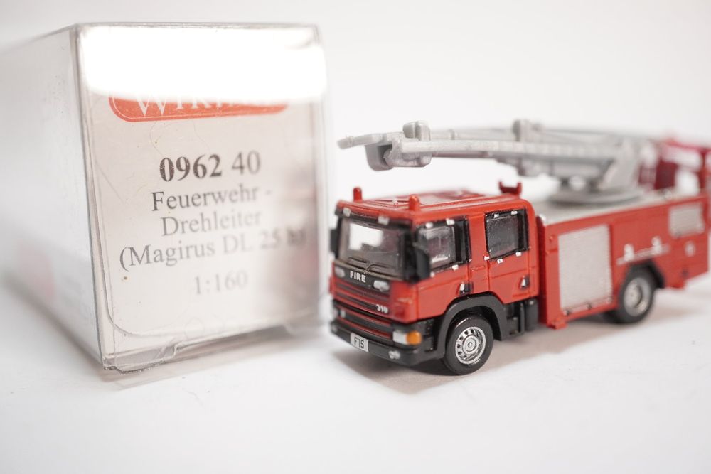 e32 Wiking Spur N 0962 40 Feuerwehr Drehleiter Magirus DL 25 (Gebraucht ...