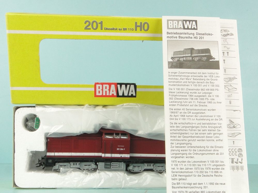Brawa 0415 H0 Diesellok BR201, DC DIGITAL (Gebraucht) in Bülach für CHF ...