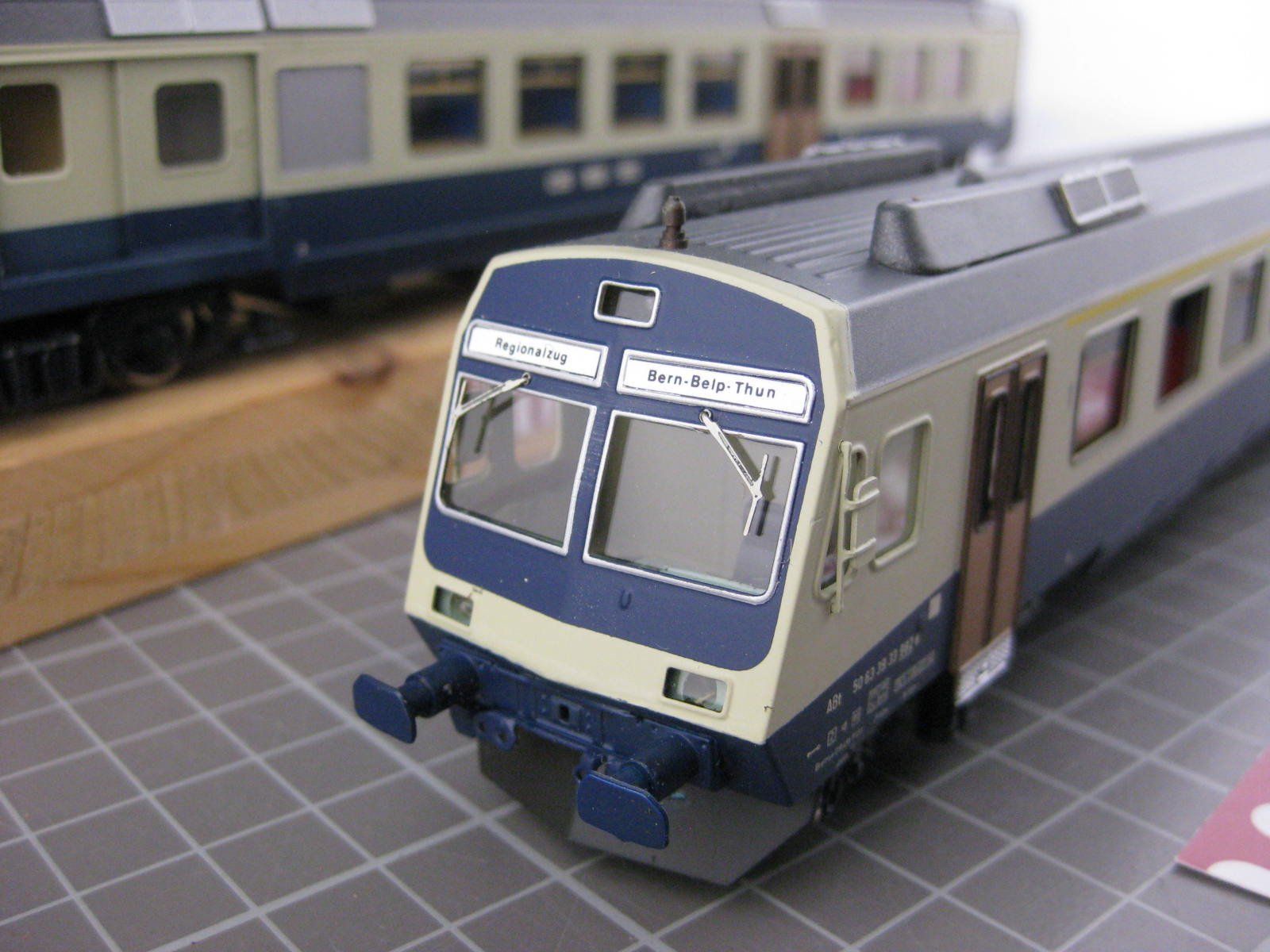 SMF GBS NPZ RBDe 4/4 725 mit ABt 982, mit OVP, Drei Fenster (Gebraucht ...