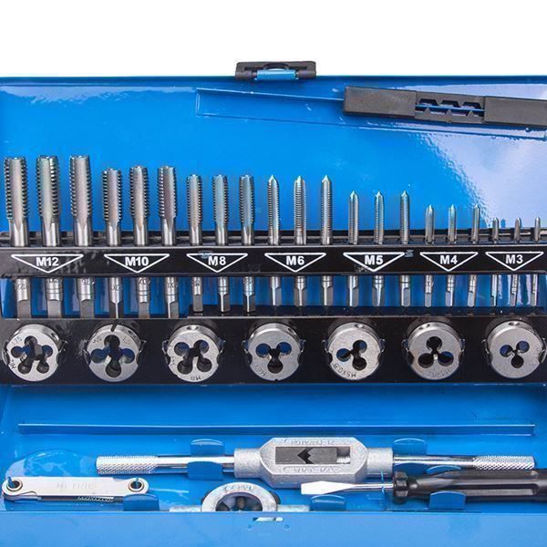 Metall Profi 32tlg Gewindeschneider Set M3-M12 Gewinde Bohrer Satz ...