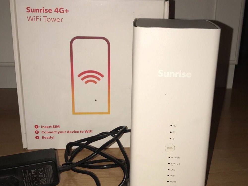Sunrise 4G+ WiFi Tower (Gebraucht) in Balsthal für CHF 100 – mit ...