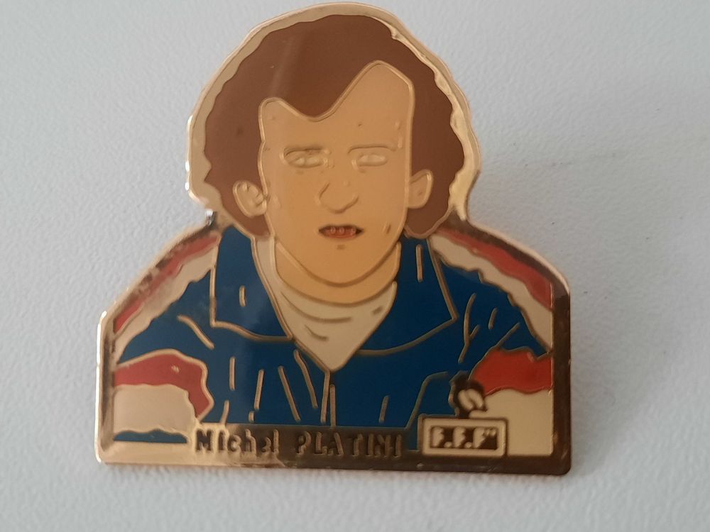 Pin von Michel Platini , France , Frankreich (Gebraucht) in Worben für ...