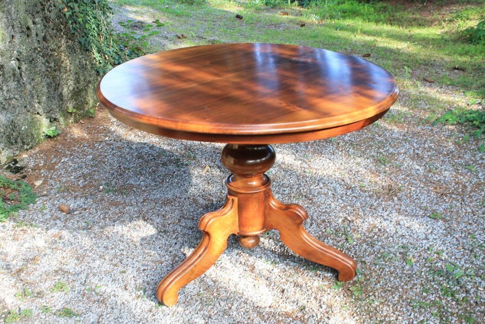 alter runder TISCH Holztisch | Kaufen auf Ricardo