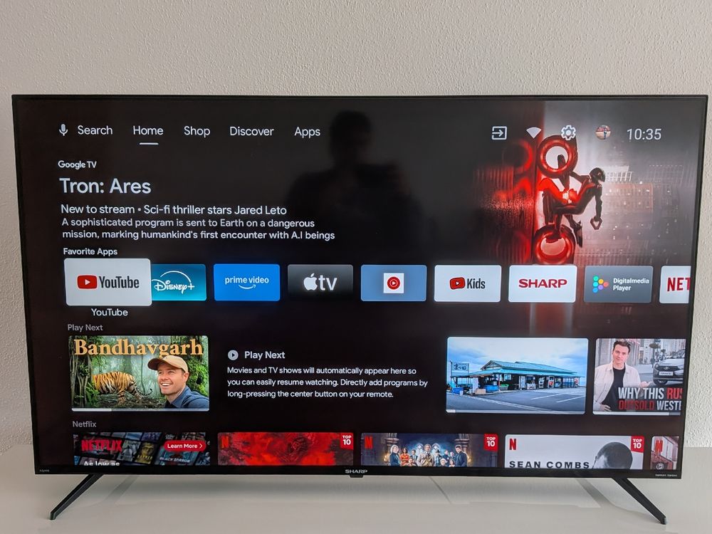 Sharp 55 inch Android TV (Gebraucht) in Siebnen für CHF 200 – nur ...