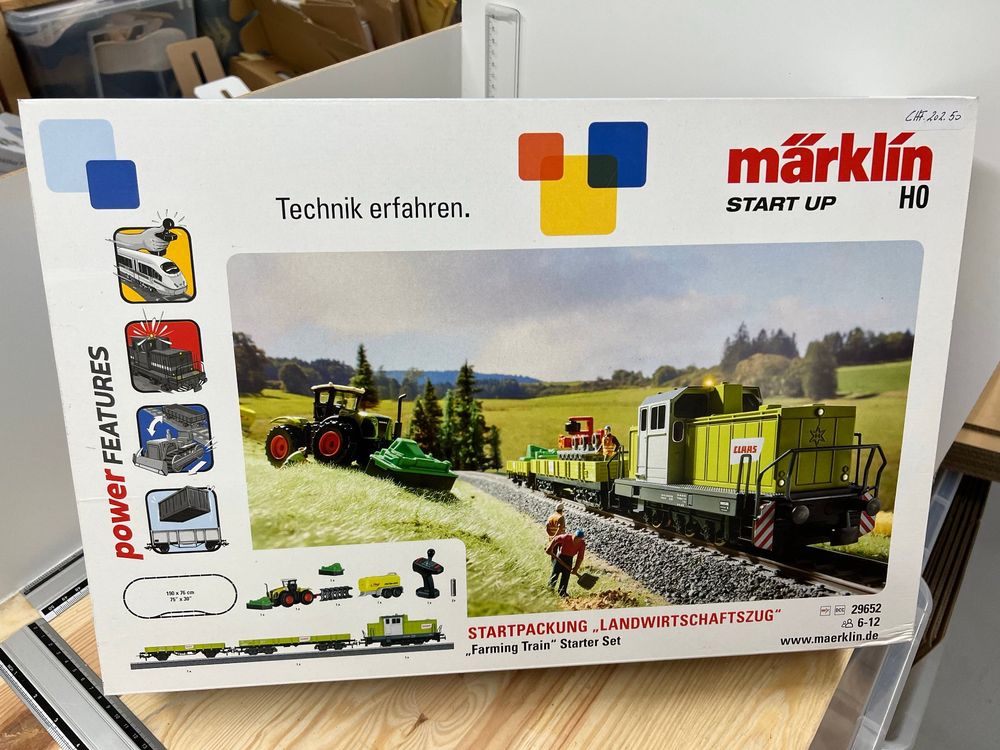 Märklin - Startpackung "Landwirtschaftszug" 29652 (Neuf avec emballage ...
