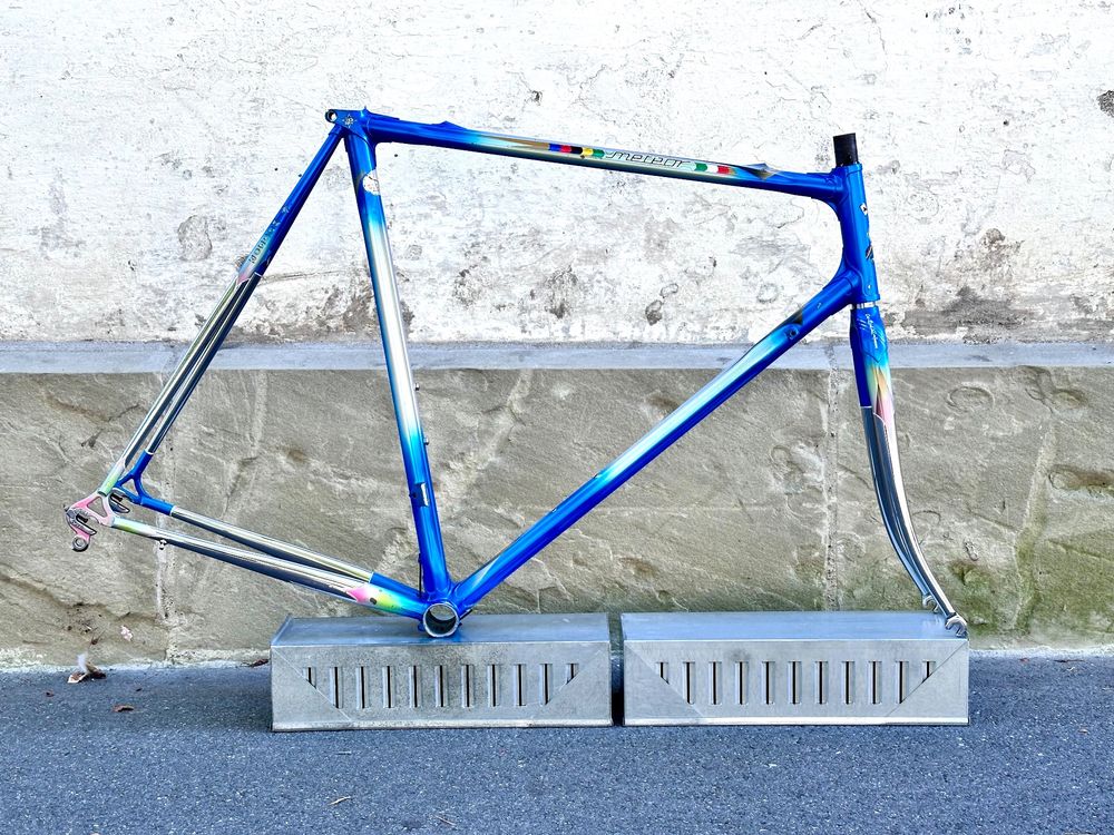 PALETTI Meteor Frame Rennvelo Stahl Rahmen unterverchromt 57 | Kaufen ...