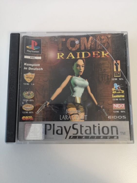 Tomb Raider featuring Lara Croft (Platinum) (PS1) | Kaufen auf Ricardo