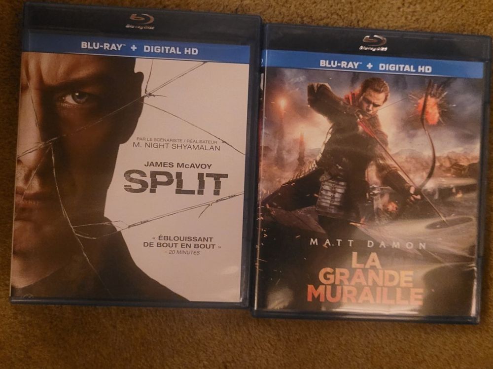 DVD: Split & la grand muraille (Gebraucht) in st.antoni für CHF 5 – mit Lieferung auf Ricardo kaufen