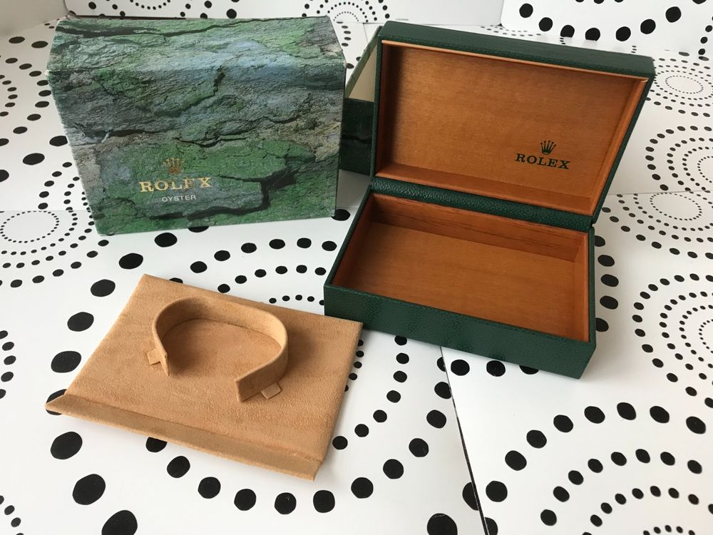 ROLEX ORIGINAL - VINTAGE WATCH BOX ECRIN SCHACHTEL - RARE ! (Gebraucht ...