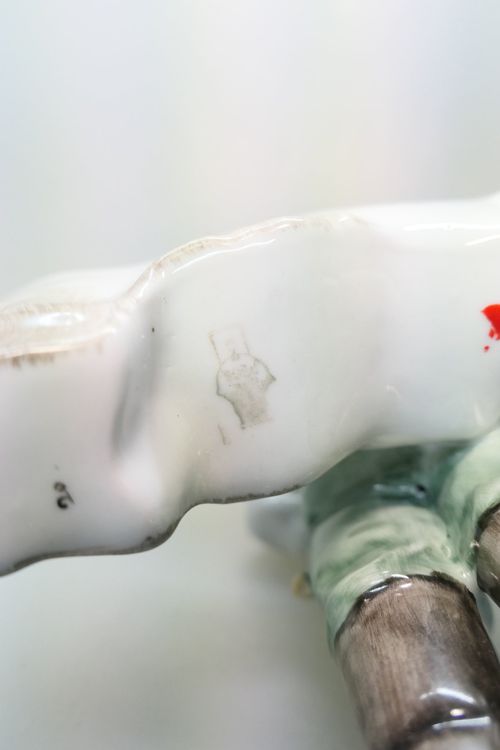 Porzellan Figur Hirt Geissenpeter Schaf Ziege Junge Skulptur (Gebraucht) in Luzern für CHF 18.1 ...