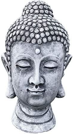 Buddha Steinskulptur Steinfigur Sculpture en pierre (Neu und ...