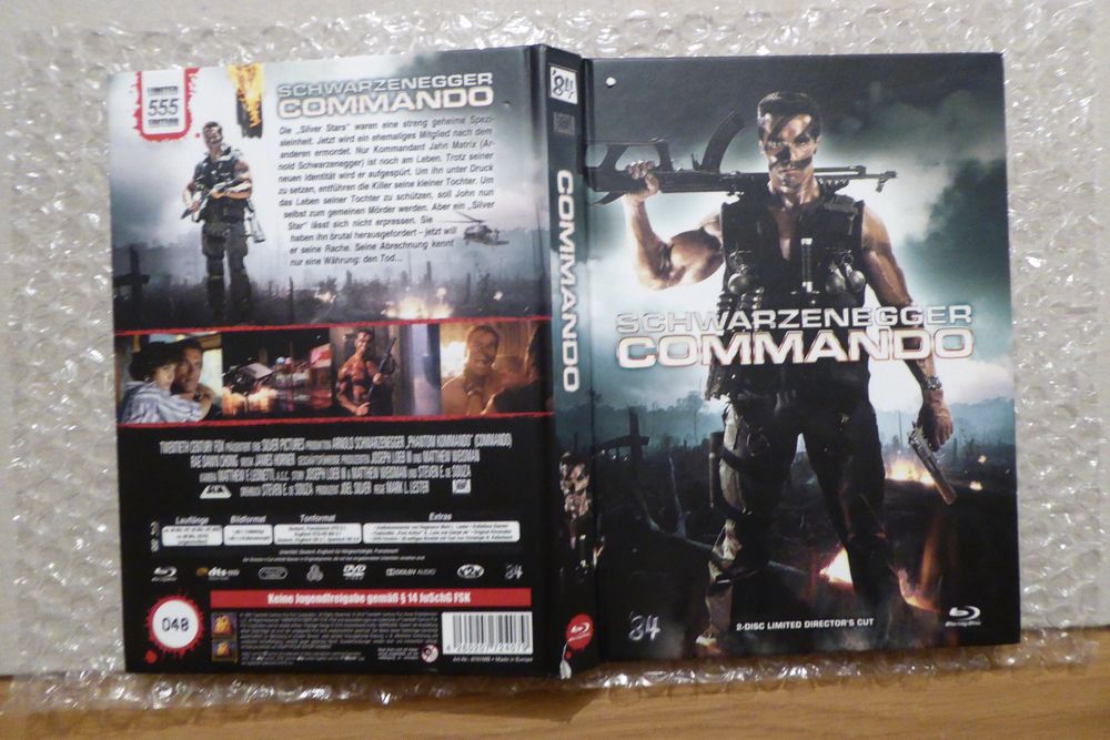 Mediabook Phantom Commando Bluray DVD mit Defekt (Gebraucht) in ...