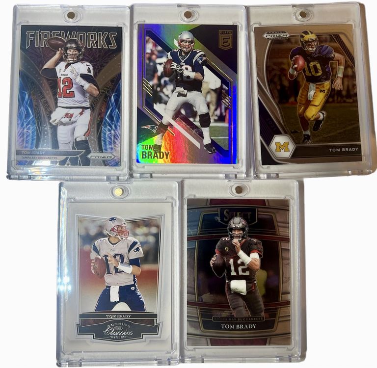 Tom BRADY - 5x cards set (NFL / US FOOTBALL GOAT) | Kaufen auf Ricardo