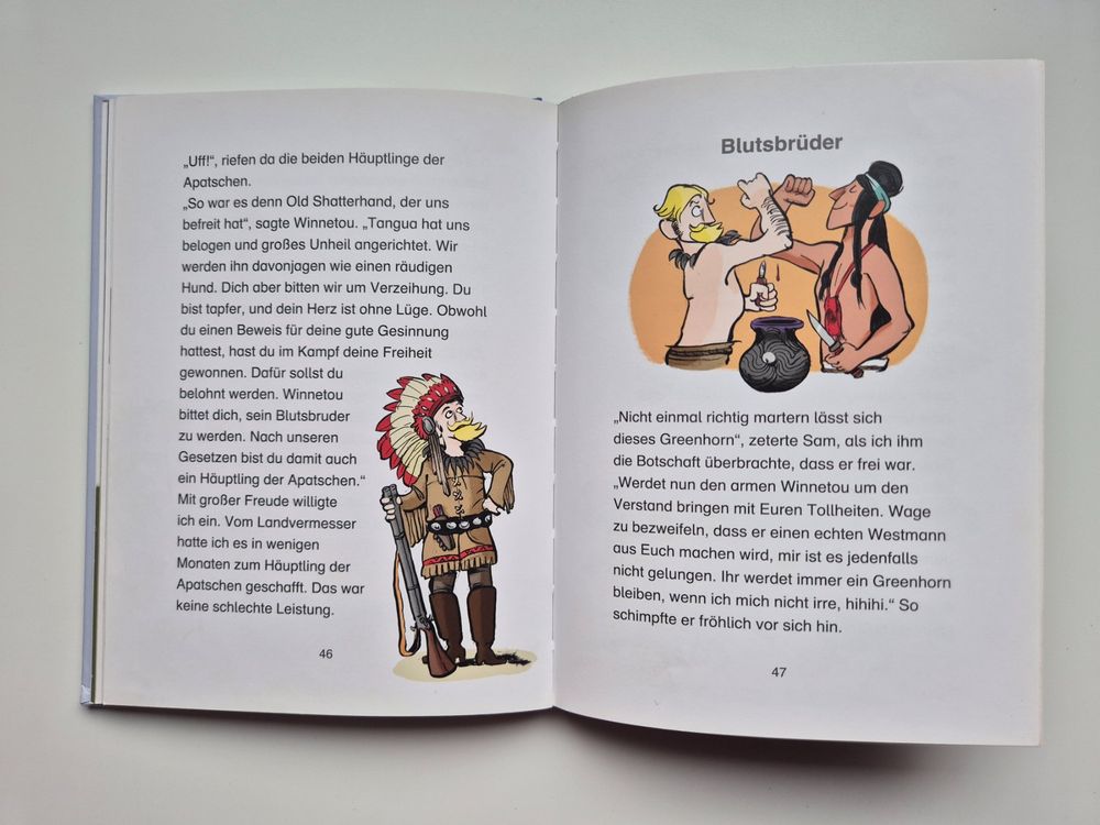 BÜCHERBÄR 🐻 Winnetou 🐎 Karl May 2. Klasse (D'occasion) à Niederweningen ...