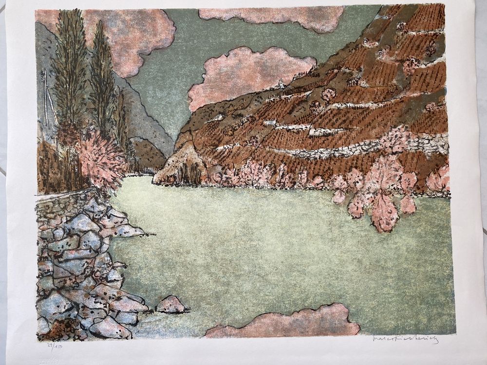Marco Richterich 1929-1997 Landschaft signiert. (Gebraucht) in Biberist für CHF 30 – nur ...
