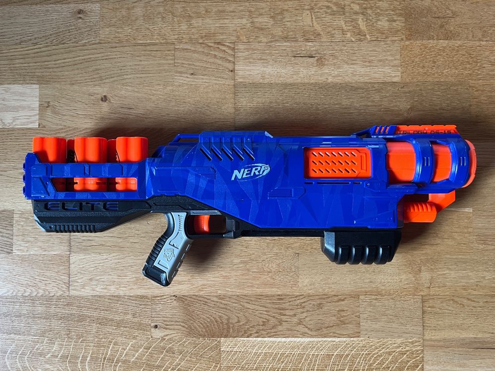 NERF Trilogy DS-15 N-Strike Elite (Gebraucht) in Lohn SH für CHF 15 ...