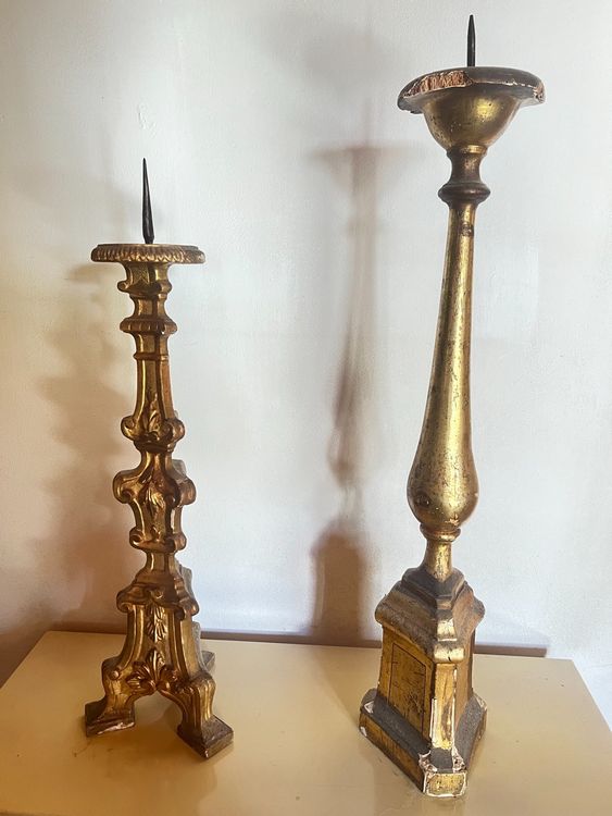 antica coppia di candelabri fine 700 francesi (Gebraucht) in Roveredo ...