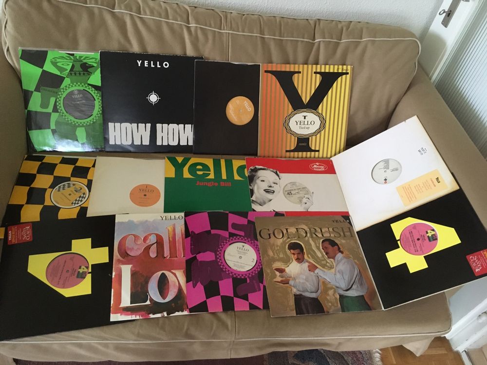 Yello Maxi Singles Vinyl Sammlung | Kaufen auf Ricardo