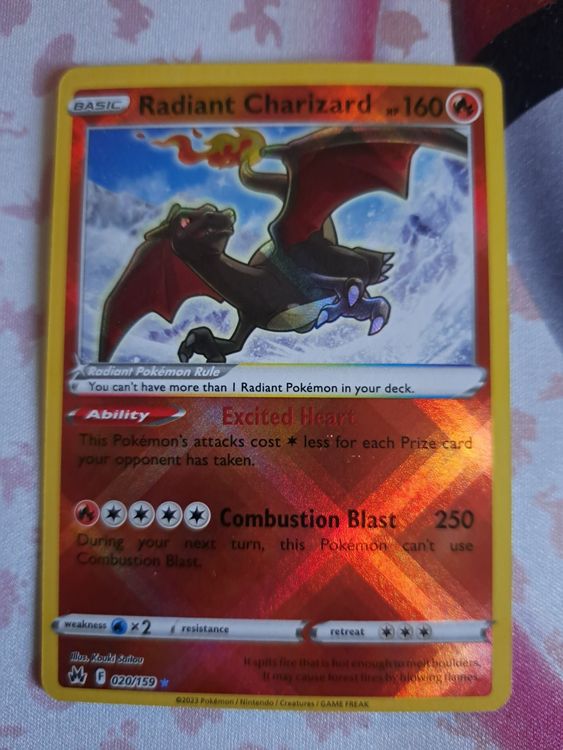 Radiant Charizard 20/159 Crown Zenith | Kaufen auf Ricardo