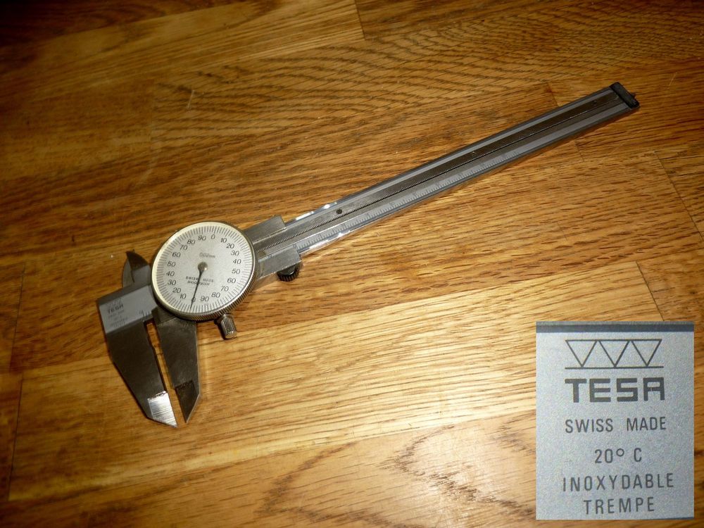 TESA Swiss Uhrenmessschieber SHOCKPROOF 150 mm | Kaufen auf Ricardo